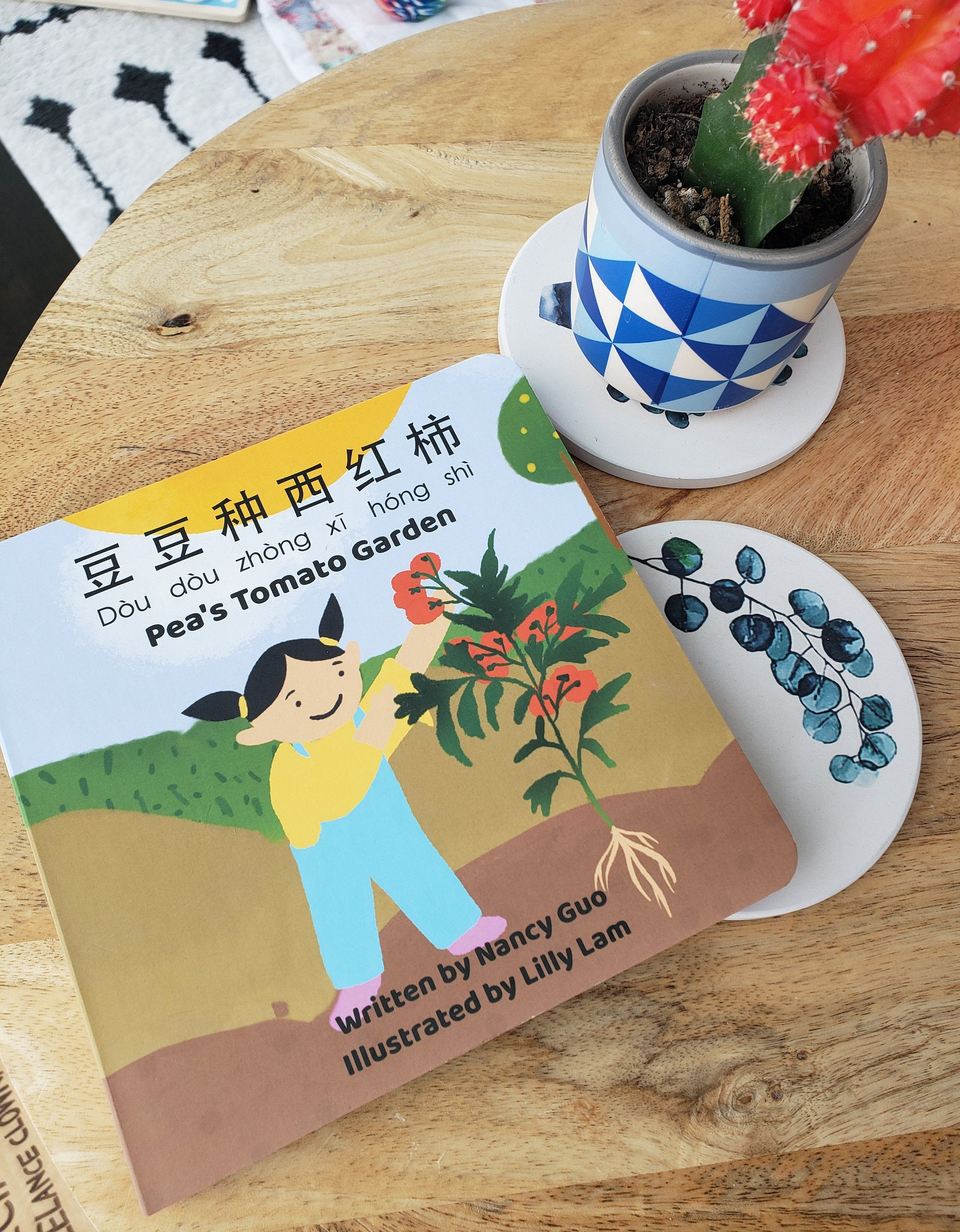 Chinese English Bilingual Board Book for Kids to Learn: Baby and ...