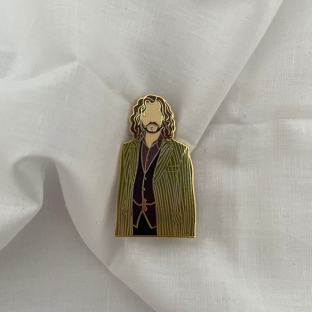 S Black Pin Badge Enamel Pin - Etsy