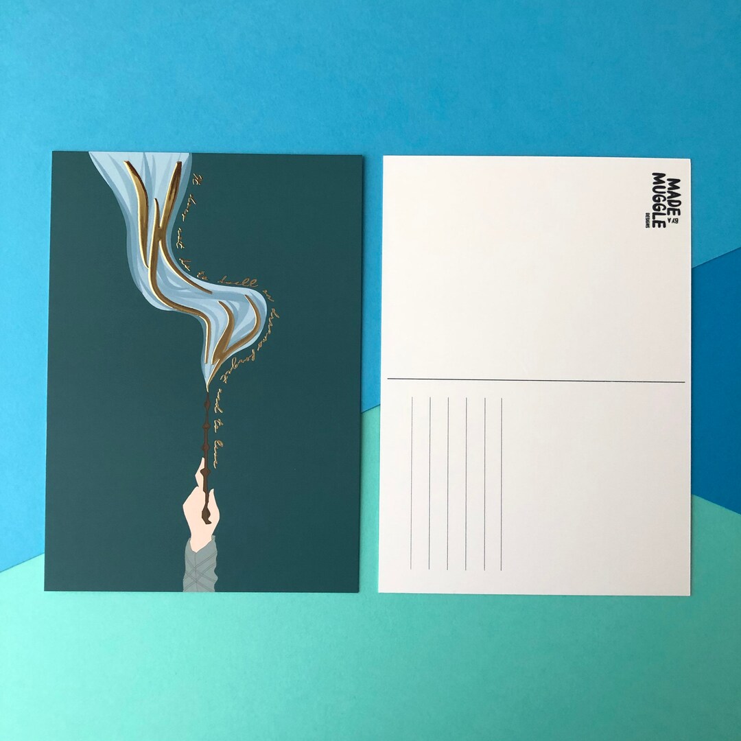 Headmaster Postcard Wizarding Post Card Headmaster Postcard - Etsy