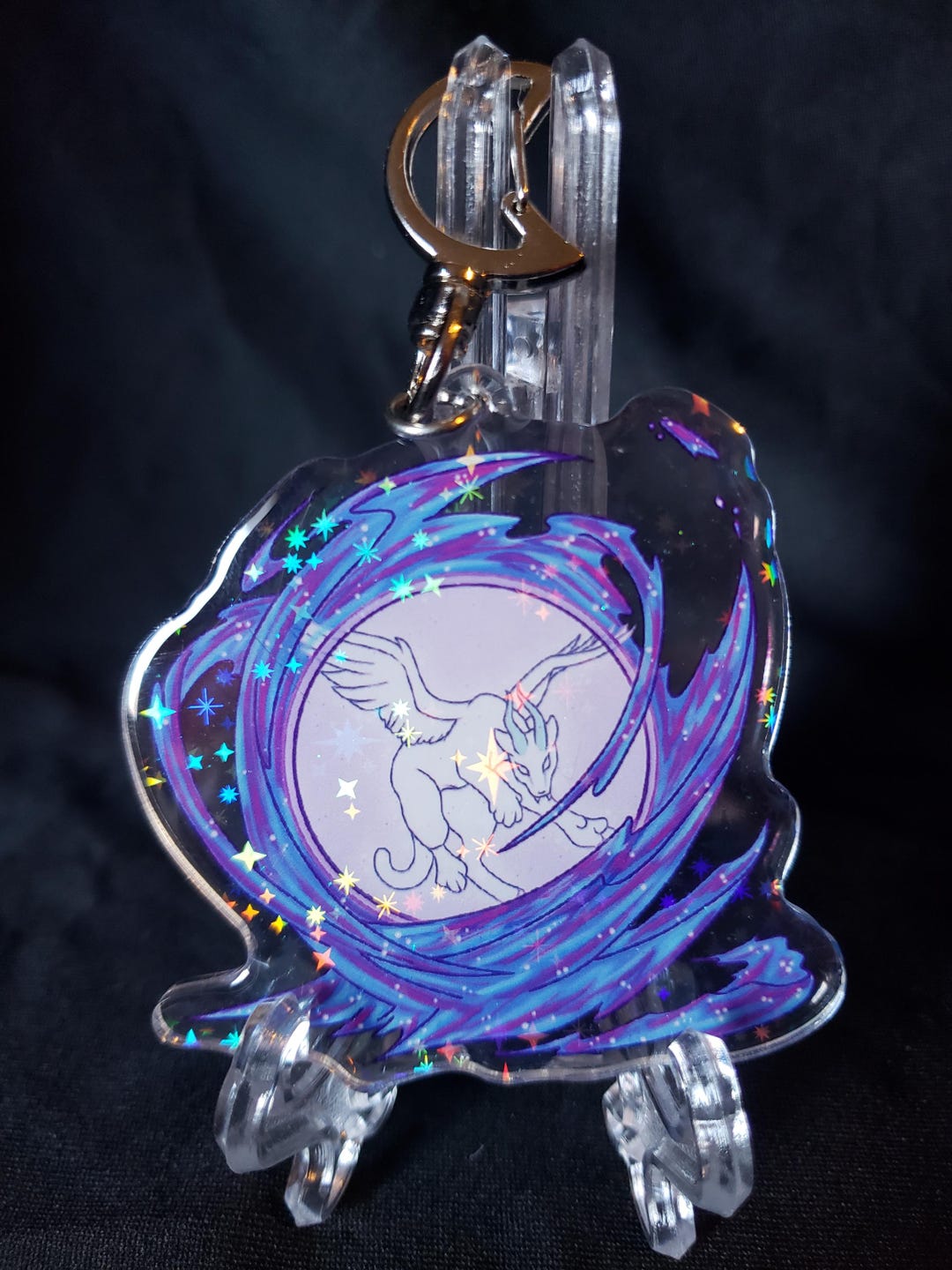 Crystal Beasts Keychains - Etsy