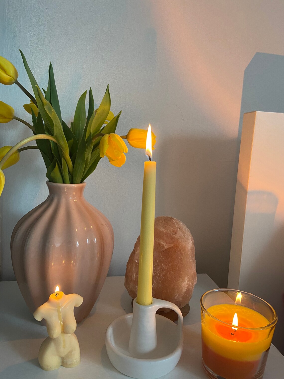 Rhea female torso candle | Etsy