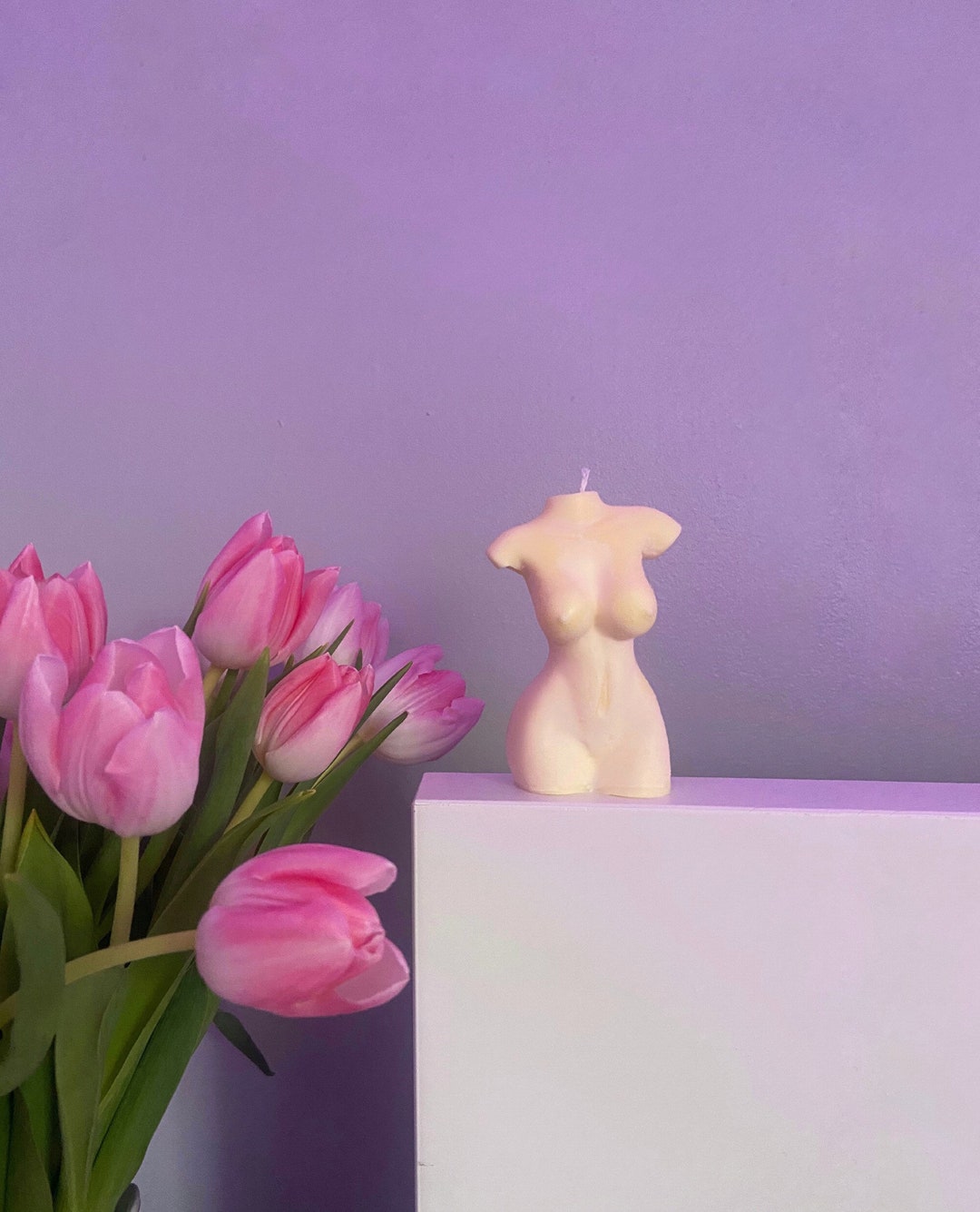 Rhea Female Torso Candle - Etsy