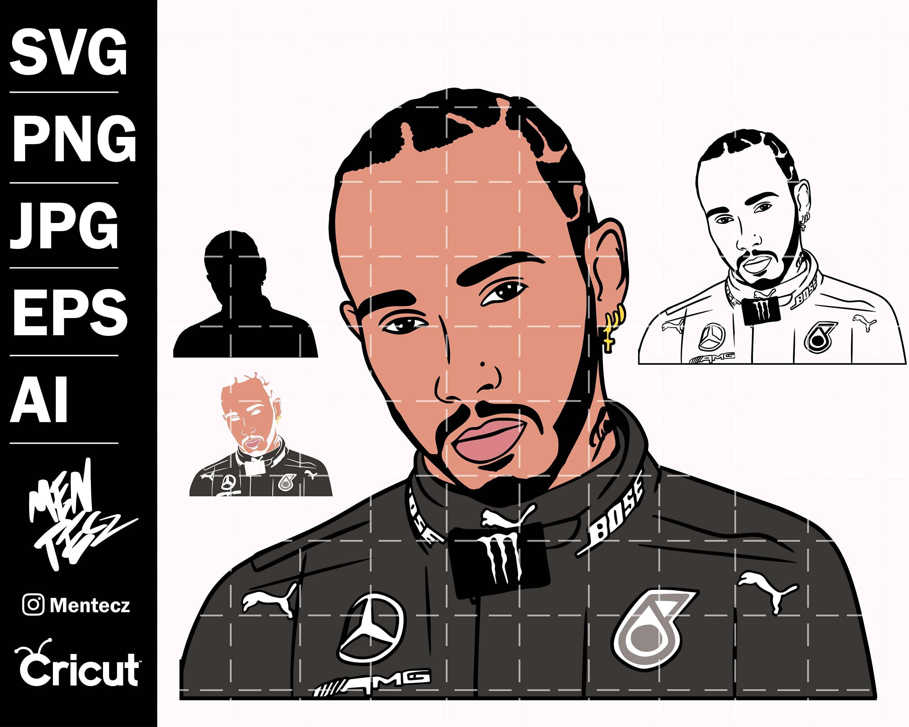 Lewis Hamilton SVG Hamilton Art Hamilton Poster f1 art f1 | Etsy