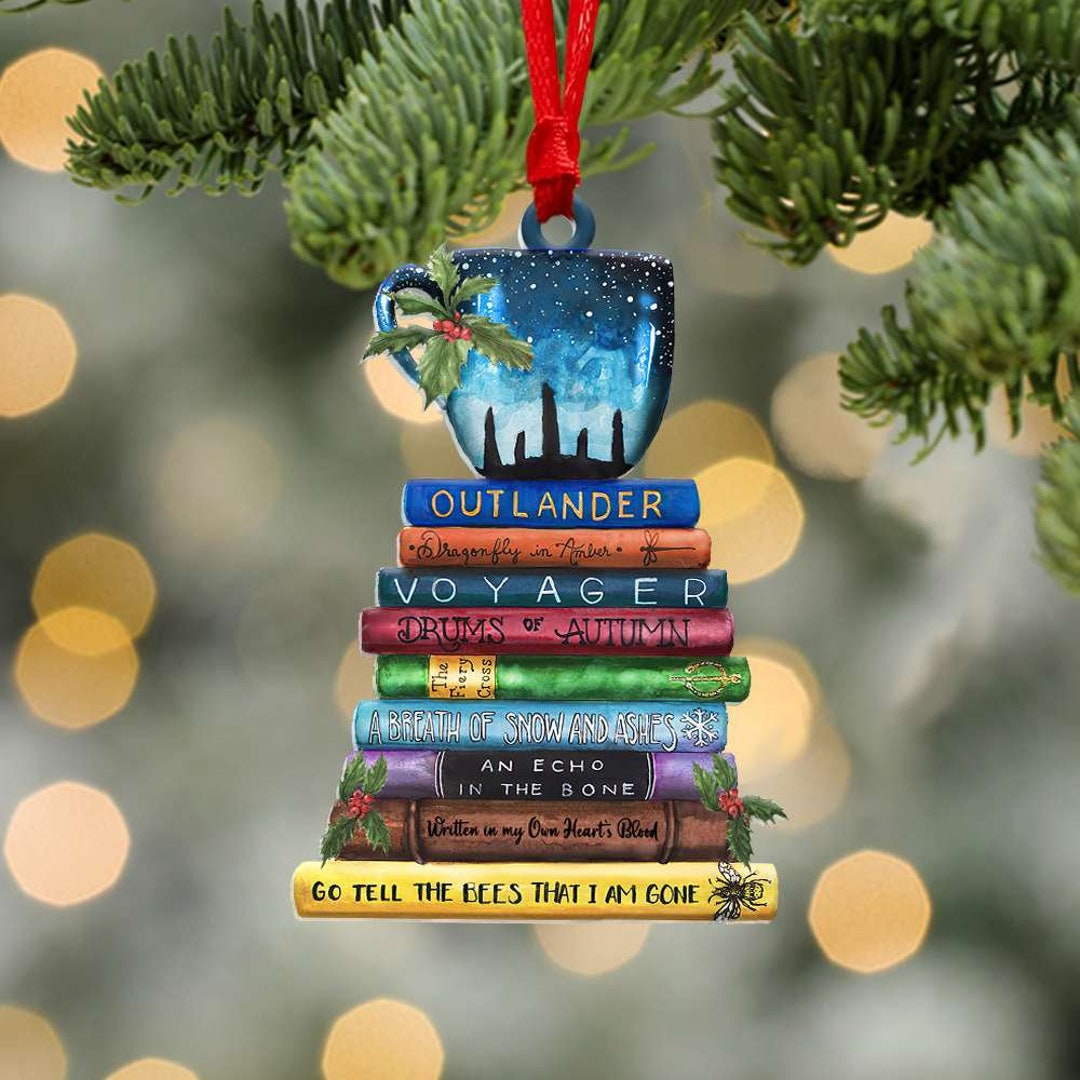 Personalized Outlander Novel Book Christmas Ornament, Go Tell the Bees ...