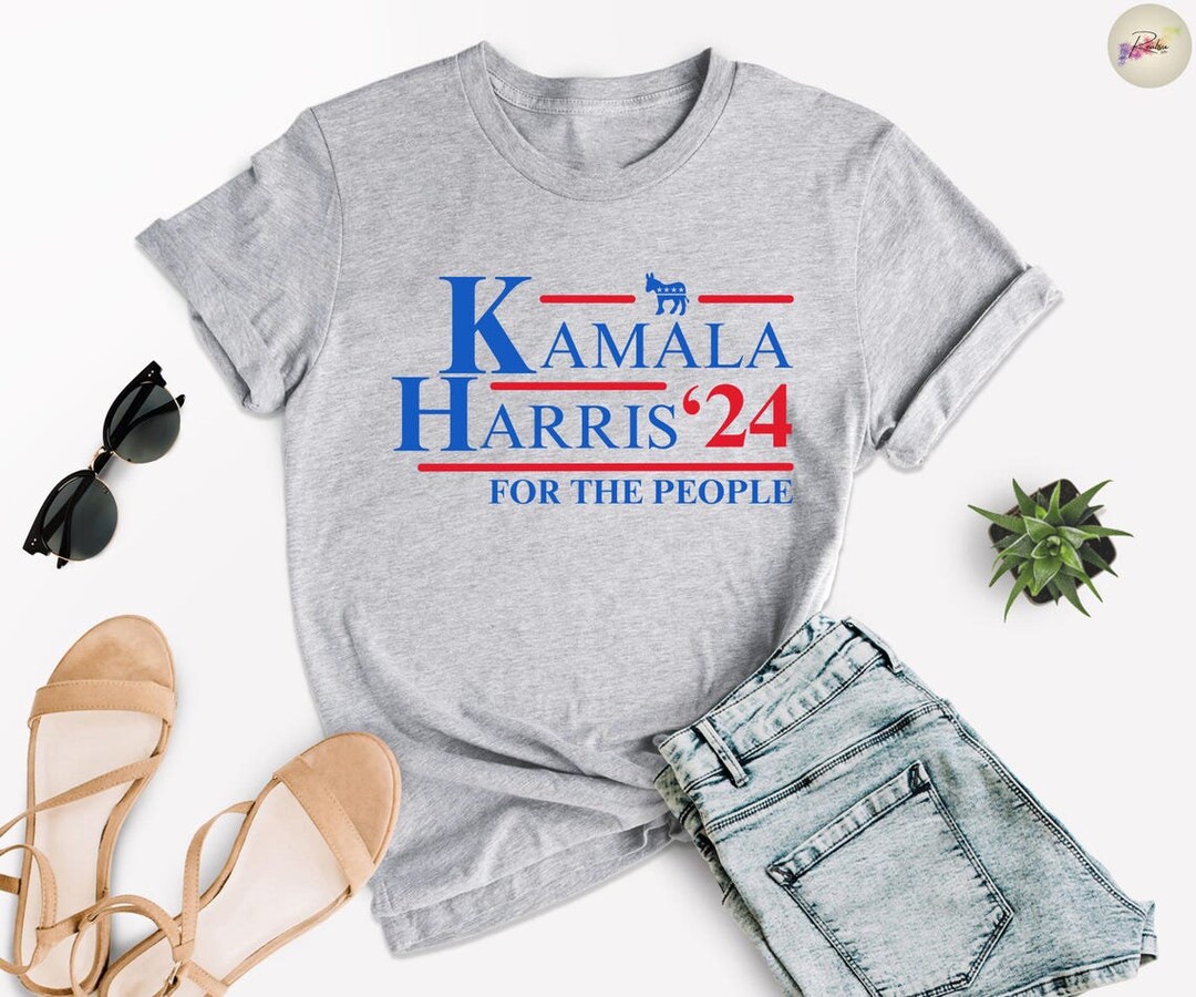 Kamala Harris 2024 T-shirt, for the People Shirt, Madam President Tee ...