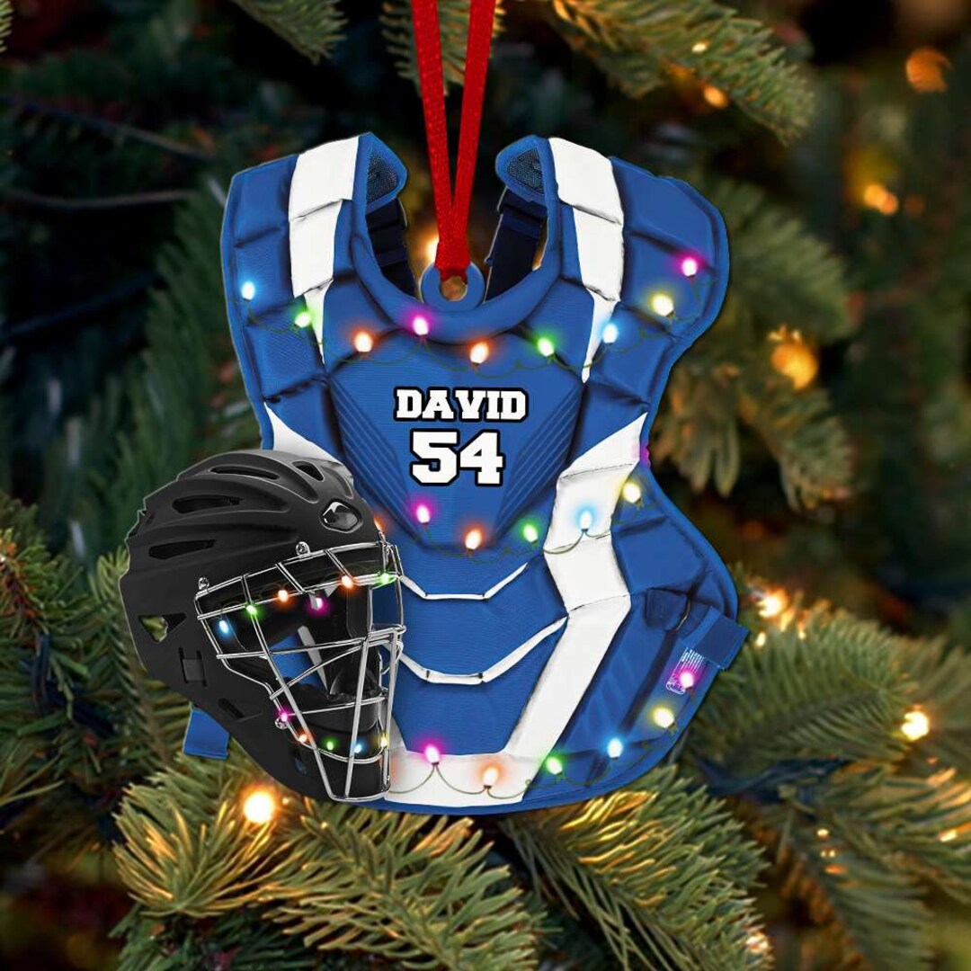 Personalized Baseball Armor Helmet Ornament Baseball Gear - Etsy
