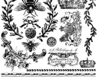 IOD Decor Stamp Backplates by Iron Orchid Design | Etsy