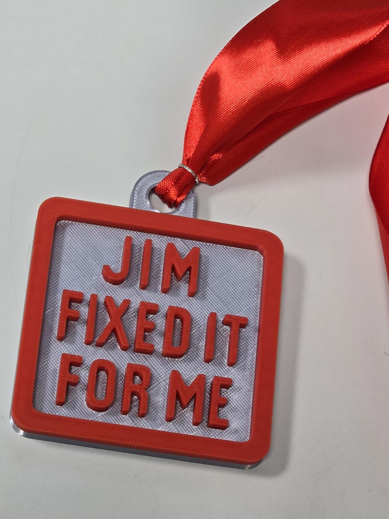 Jim'll Fix It Medal – Retro British Humor, Stag & Hen Do Gift - Etsy