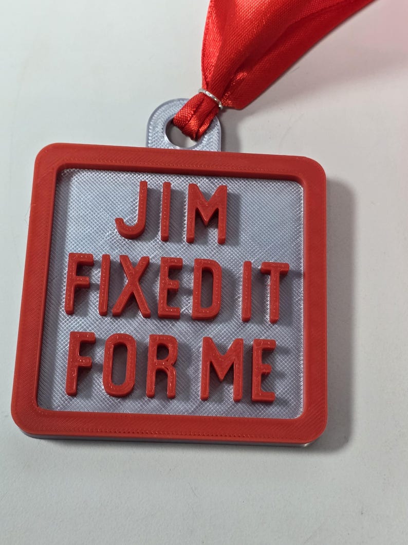 Jim'll Fix It Medal – Retro British Humor, Stag & Hen Do Gift - Etsy