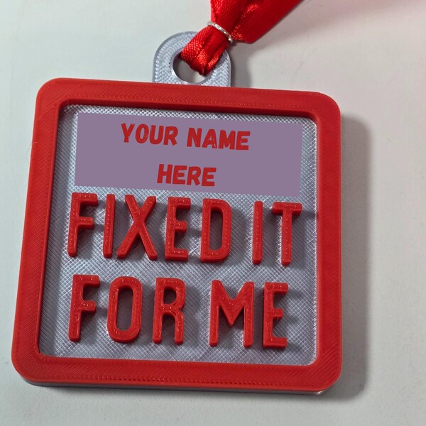 Jim'll Fix It Badge - Etsy UK