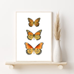 Monarch Butterfly Wall Art Monarch Print Monarch Butterfly Print ...