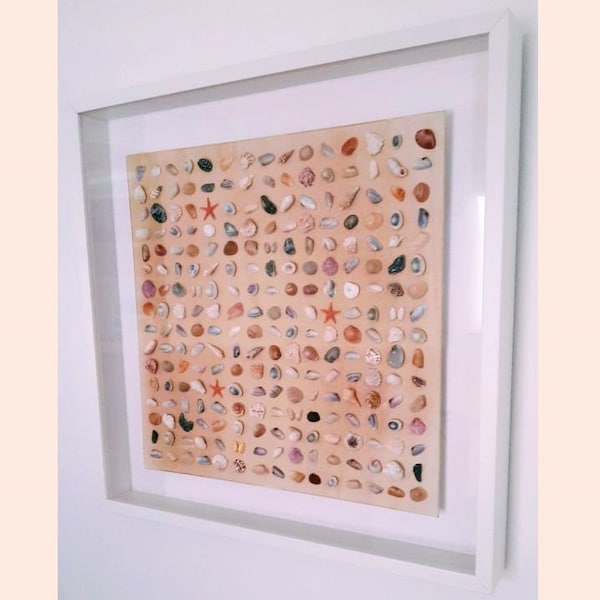 Framed Shell Art - Etsy