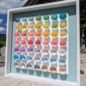 Unique Egg-shell Art Composition in Shadow Box - Etsy
