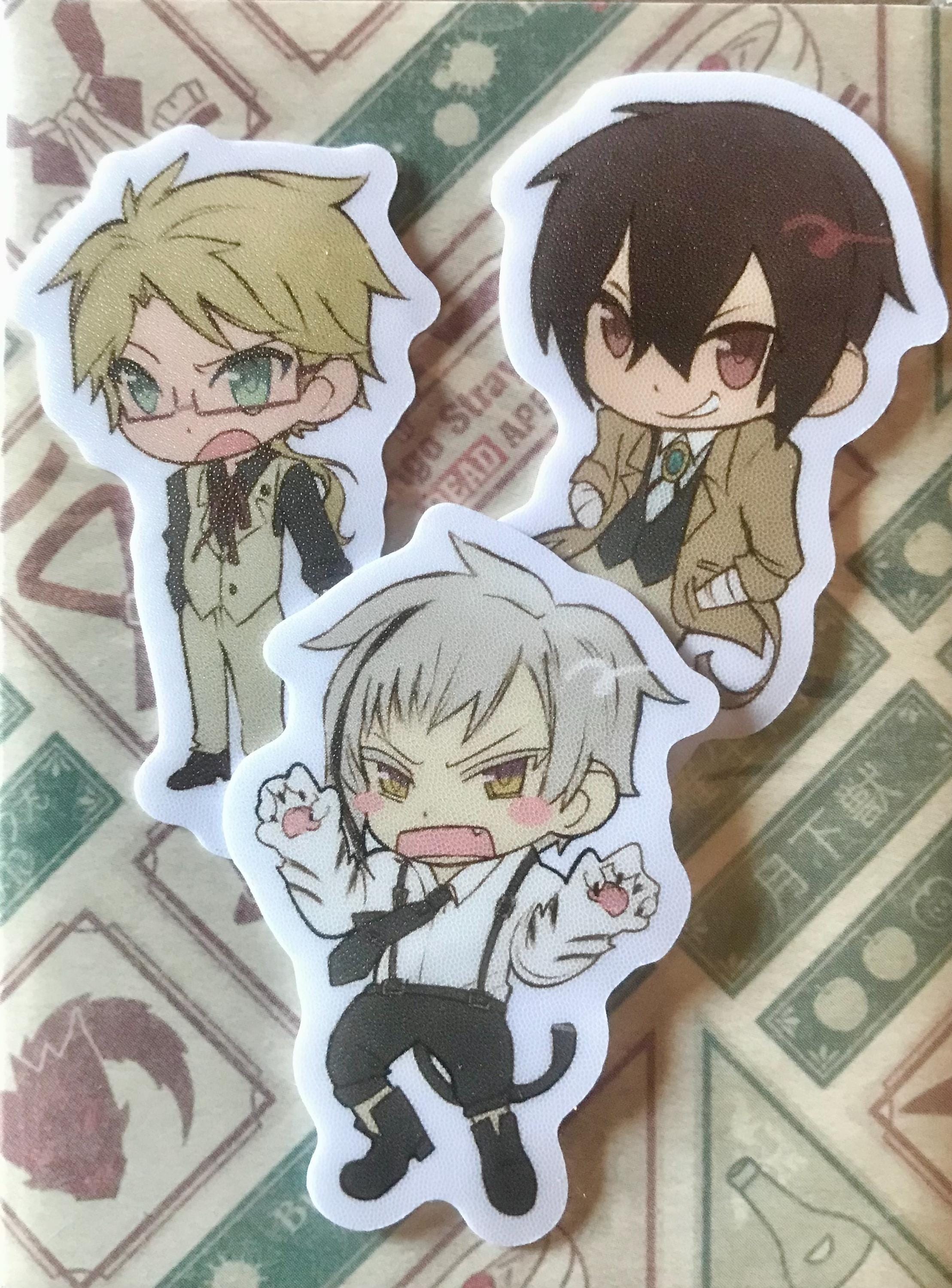 BSD Armed Detective Agency Stickers - Etsy
