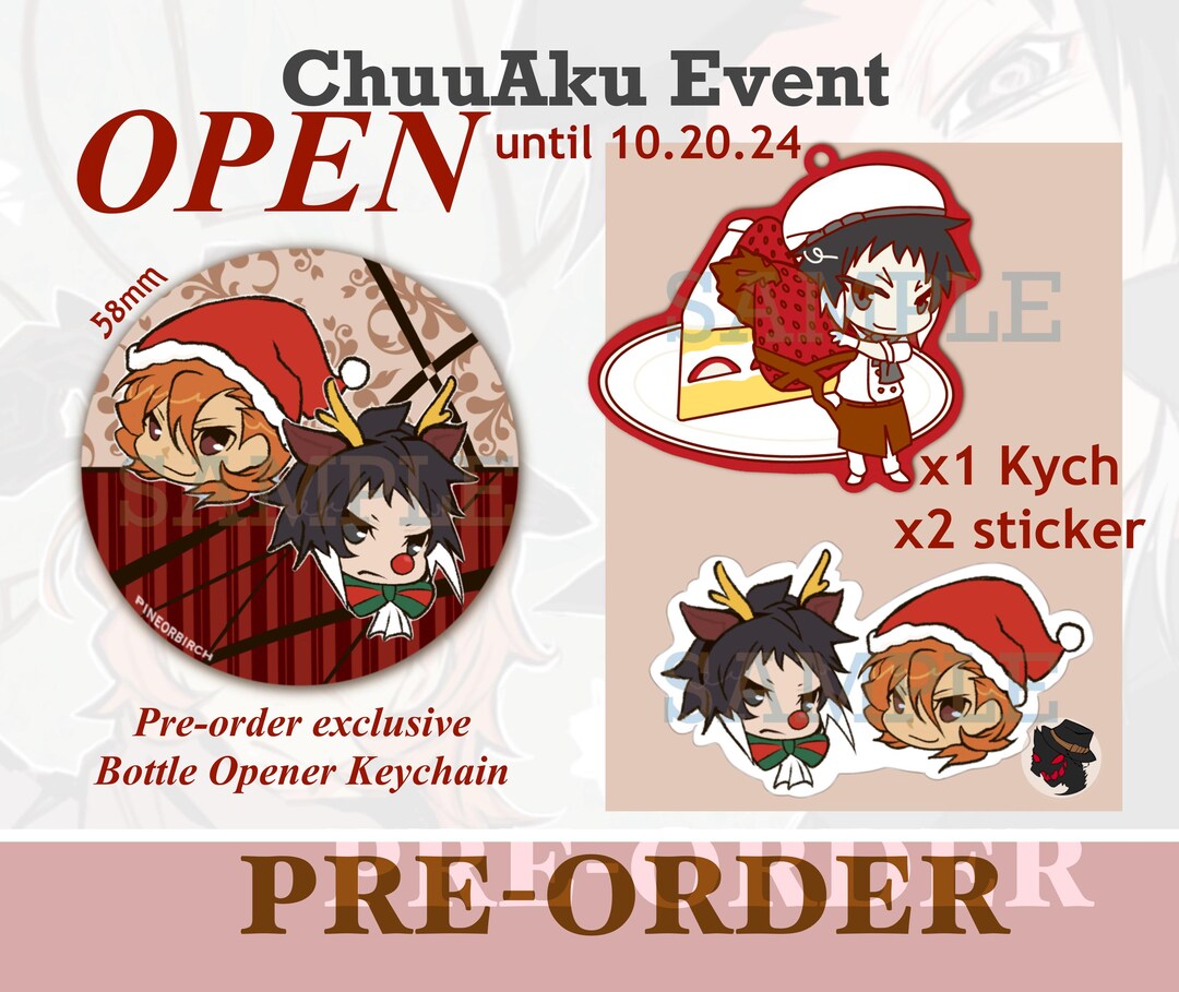 BSD Holiday Akutagawa Set PRE-ORDER - Etsy