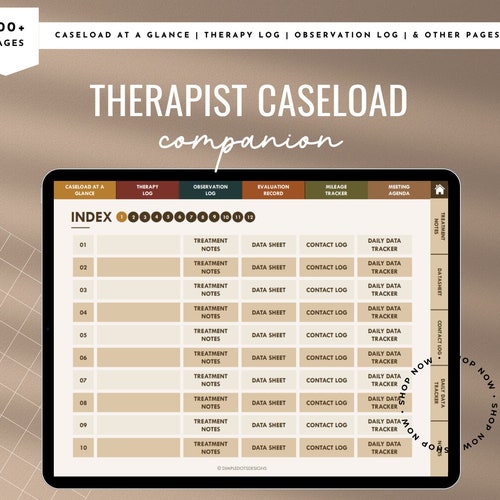 PRINTABLE Caseload Management for School Based Slps Pts - Etsy