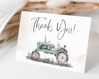 Tractor Thank You | Etsy
