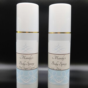 Body Spray 4 Oz - Etsy