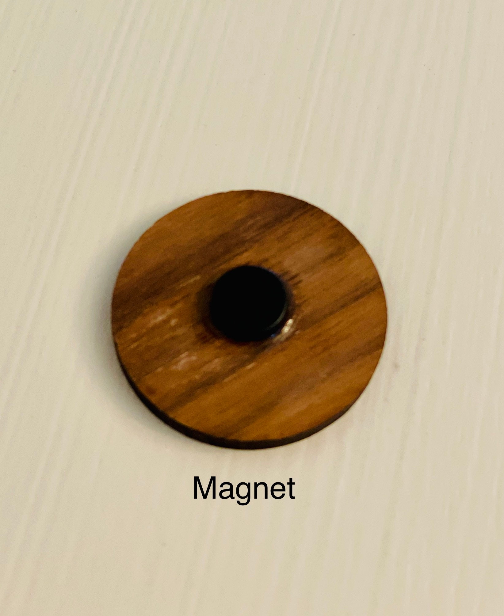 Nurse Caduceus Walnut Laser Engraved Badge Reel, ID Holder ...