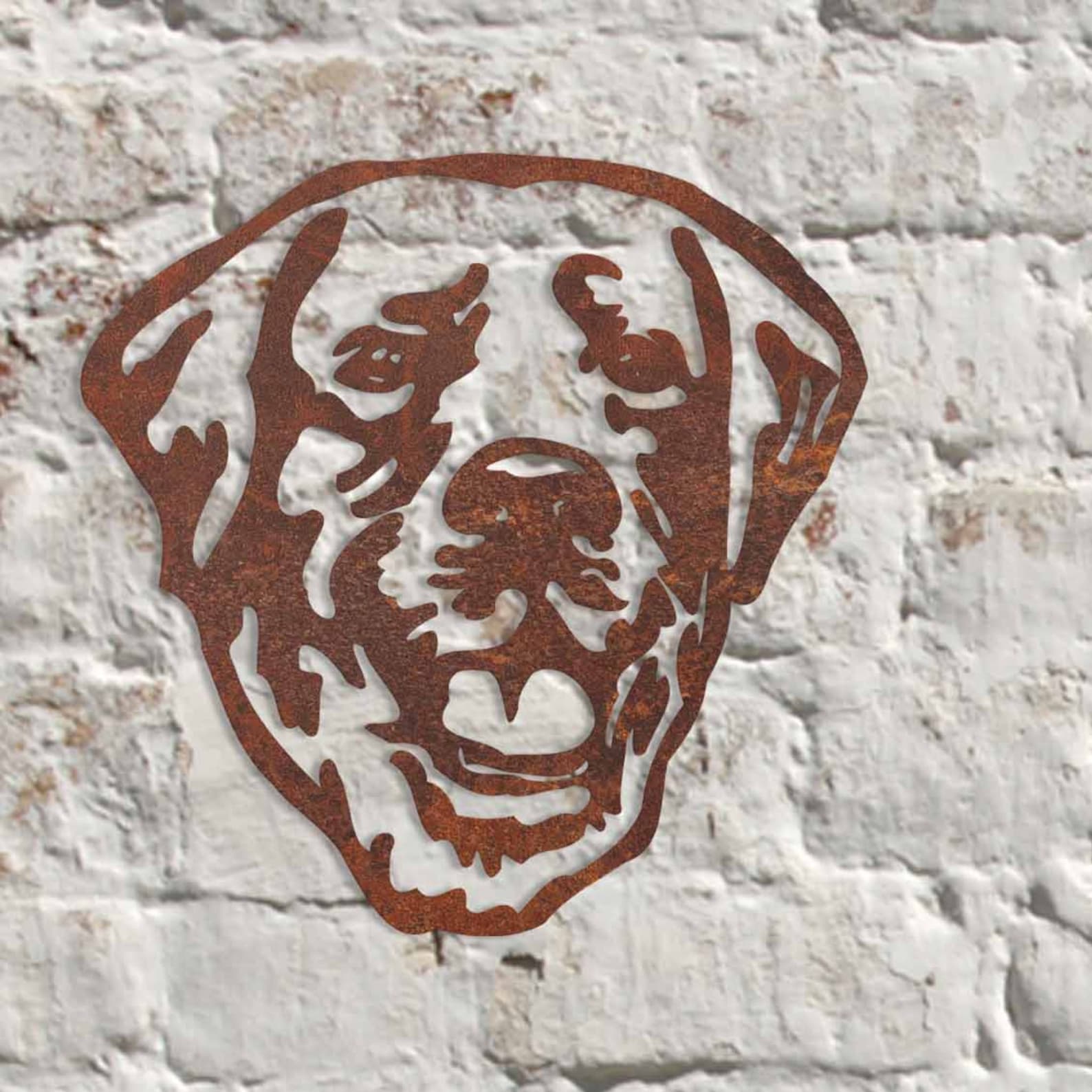 Rustic Metal Labrador Wall Art Sculpture - Bespoke Handmade Gift - Etsy