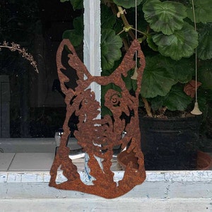 Rustic Metal German Shepherd Wall Art – Handmade Sculpture - Etsy