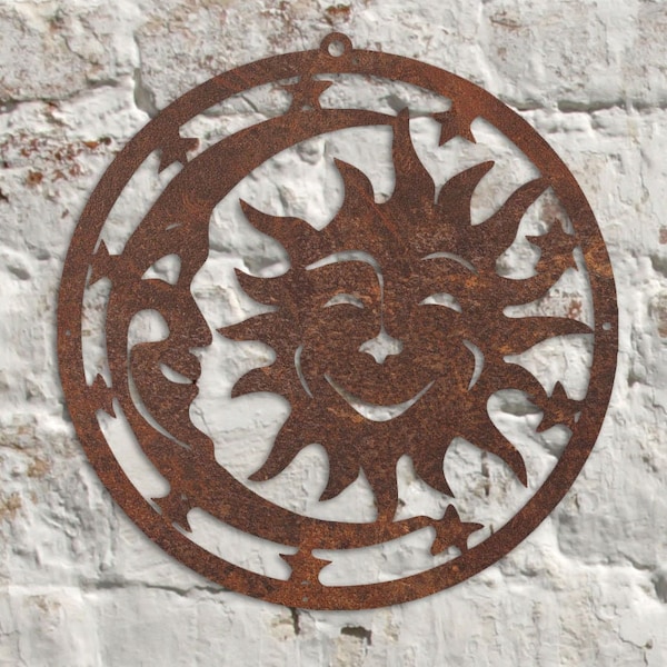 Metal Sun Wall Art - Etsy