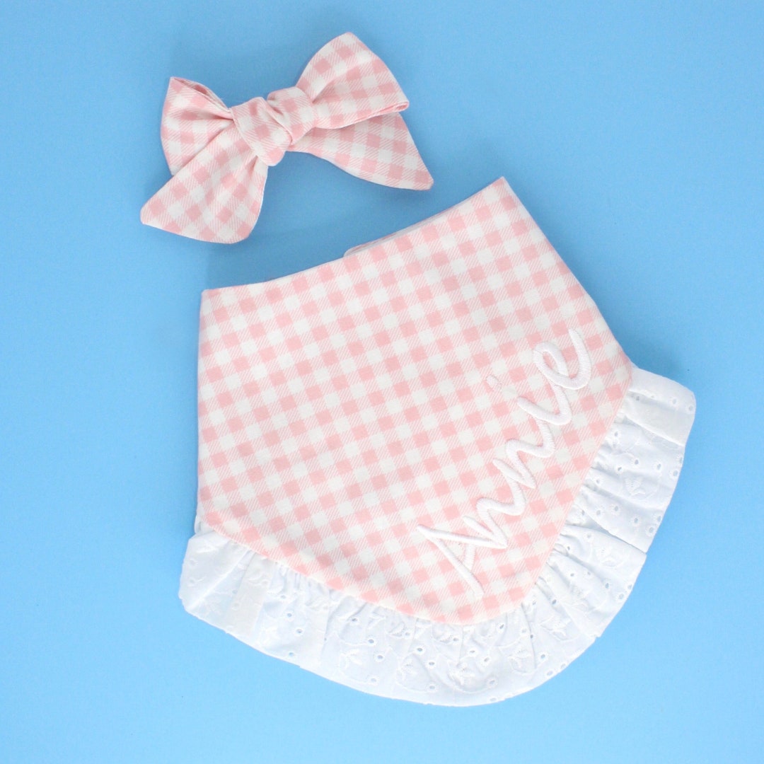 Dog Bandana, Custom Name Dog Bandana, Ruffle Dog Bandana, Dog Mom ...