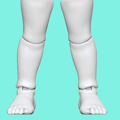 Yuzu Bjd Series Addition Human Legs and Feet - Etsy
