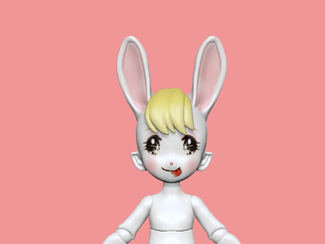 Inari Bjd Series Addition Head Uzaki Chan! STL. File for 3D Print - Etsy