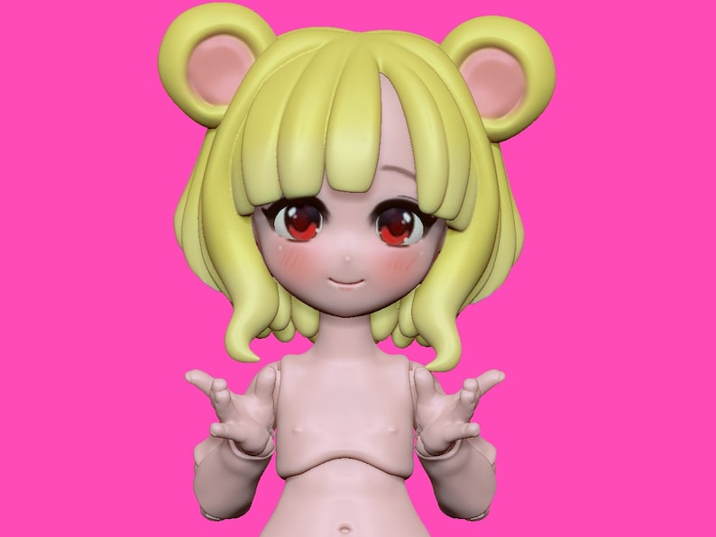 Anya Atelier Kumi BJD Series 3d Print File - Etsy