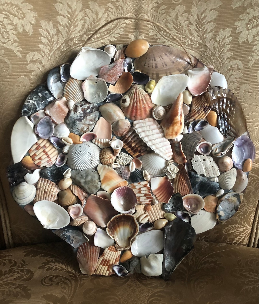 Large Shell Wall/window Hanging - Etsy