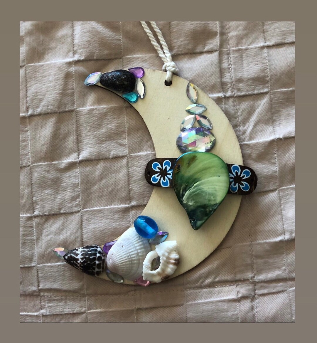 Crescent Moon Window/wall Hanging - Etsy