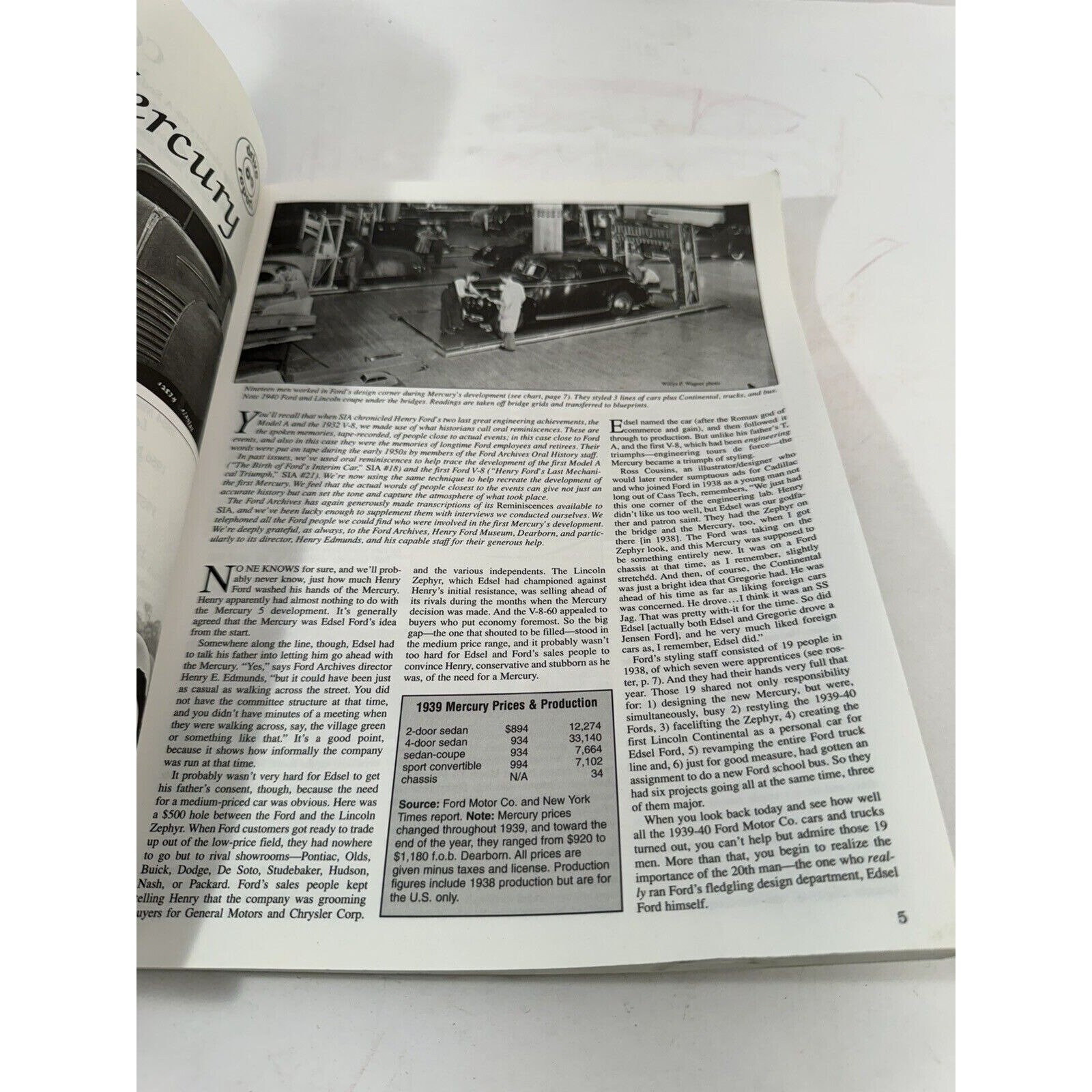 The Hemmings Book of Mercurys by Terry Ehrich editor Mercury Classic ...