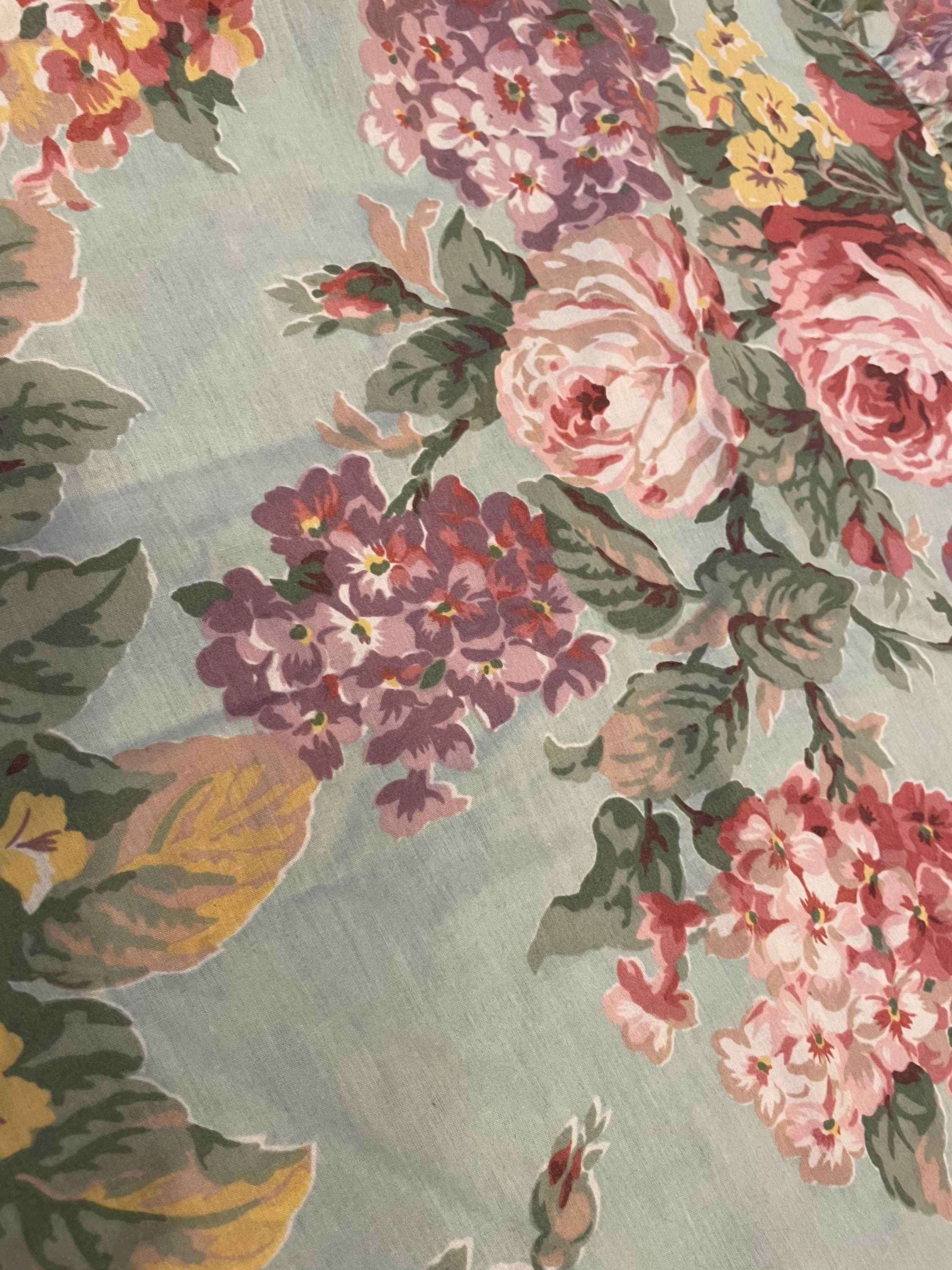 Set of Vintage Cottagecore Blue for Standard Pillow Sham Set With ...