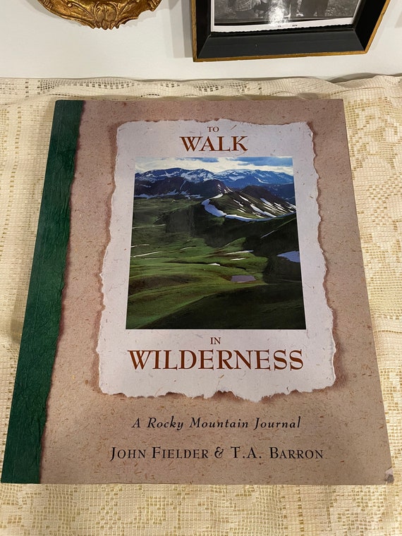 A Walk in Wilderness A Rocky Mountain Journal by John Fielder - Etsy