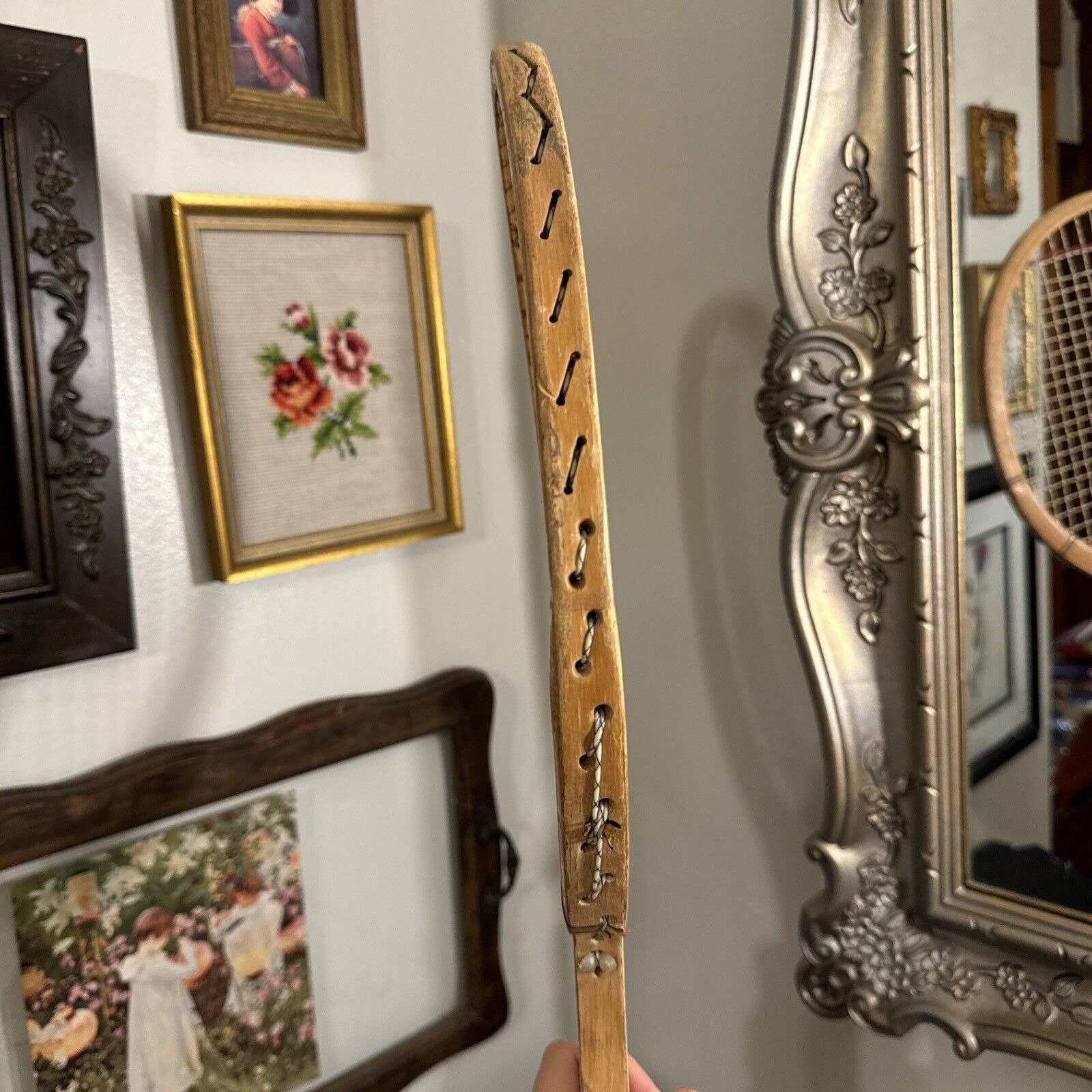 Vintage Regent Fibre Throat Master Tennis Racquet 4 1/2 L Grip SLIGHT ...