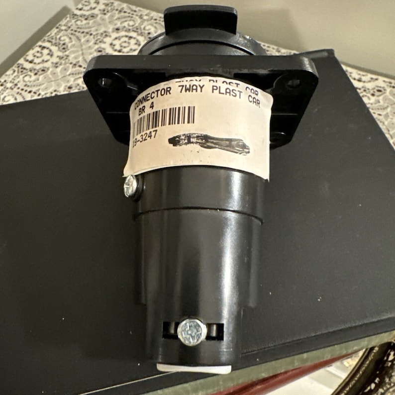 Trailer Wiring Connector 7 Way Round Plug 7 Ways Blades Style - Etsy