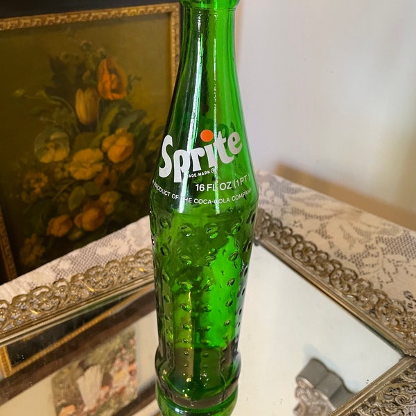 Vintage Sprite Bottle - Etsy