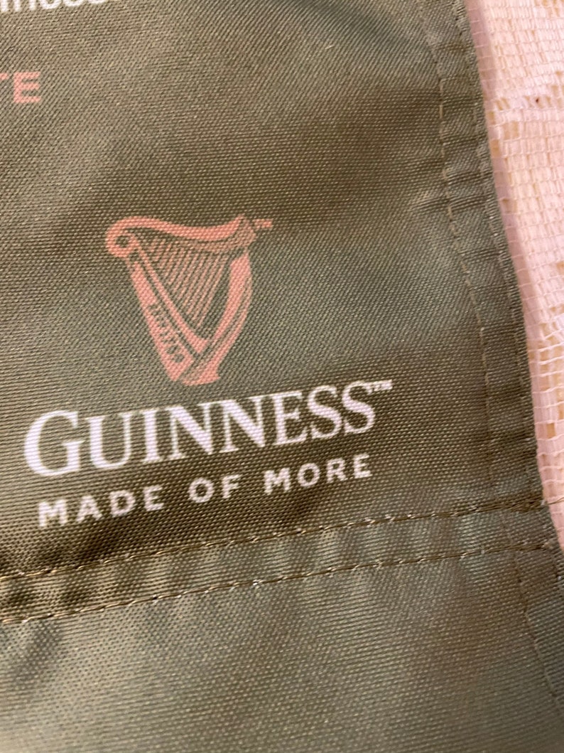 Guinness Draught Beer Flag Banner Pub Bar Advertising Guiness Nitro IPA ...