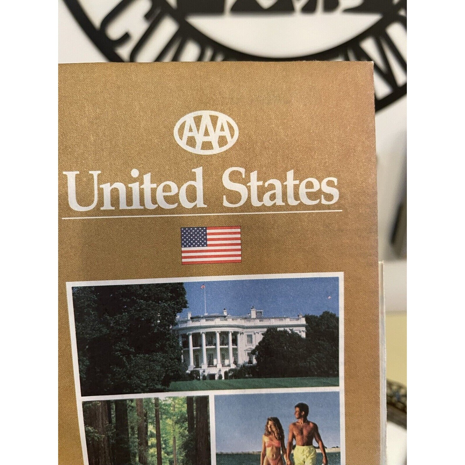 Vtg 1990s UNITED STATES AAA Road Map Travel Tips Alaska & Hawaii ...