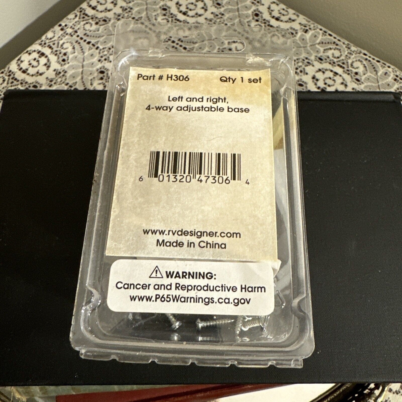 RV Designer H306, Drawer Slide Socket Set, Small C Shape, 2 per Pack RV ...