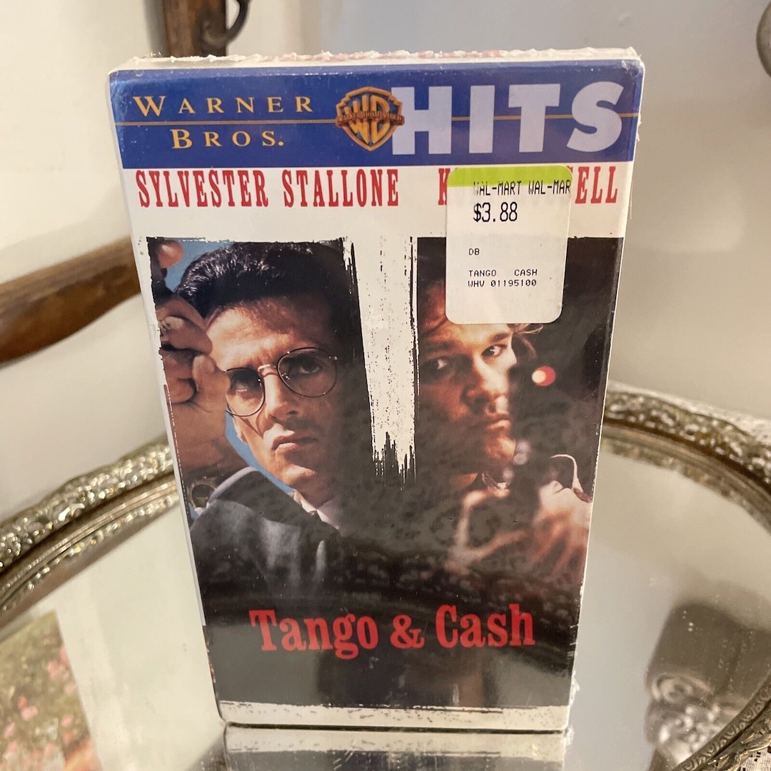 Tango & Cash VHS, 1993 Sylvester Stallone Brand New Factory Sealed 1990s Silvester Cinema ...