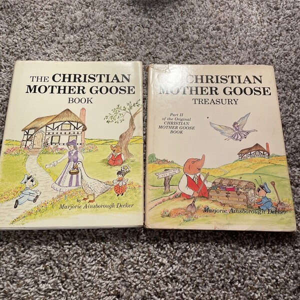 Mother Goose Books - Etsy