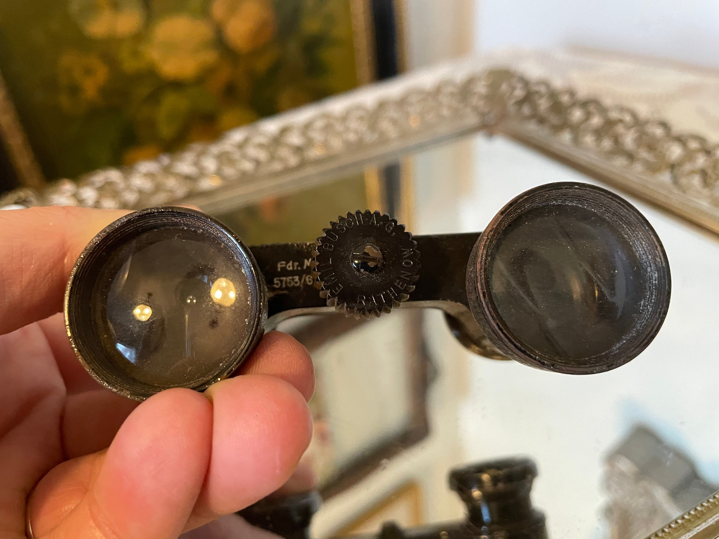 Vintage Opera Theatre Glasses Binoculars With Leather Case - Etsy España