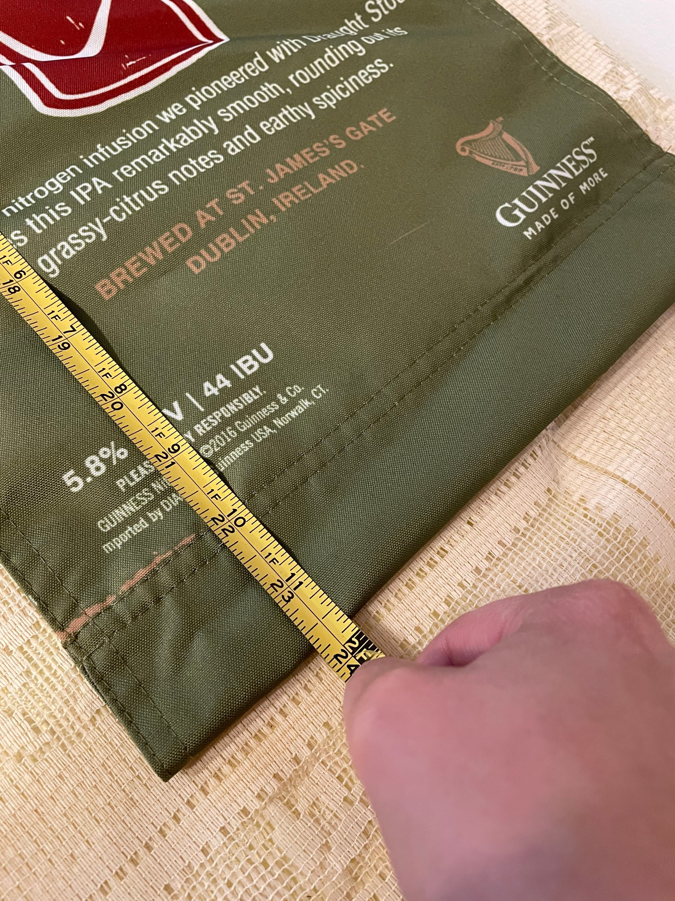 Guinness Draught Beer Flag Banner Pub Bar Advertising Guiness Nitro IPA ...