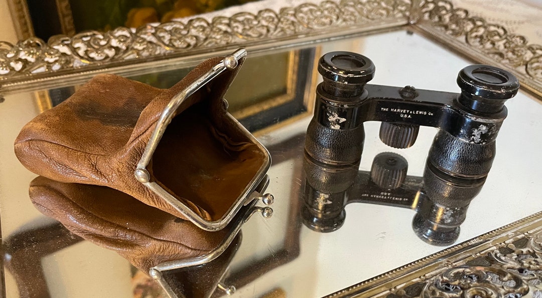 Vintage Opera Theatre Glasses Binoculars With Leather Case - Etsy España