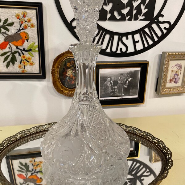 Flat Bottom Decanter - Etsy