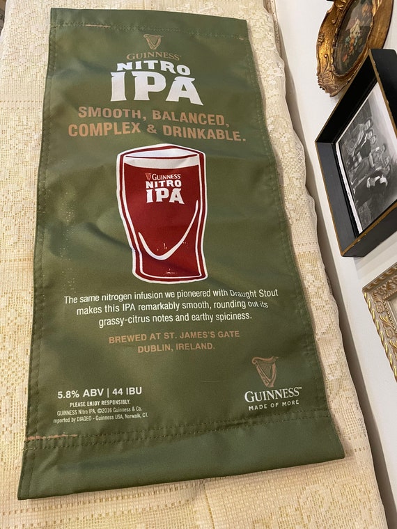 Guinness Draught Beer Flag Banner Pub Bar Advertising Guiness - Etsy