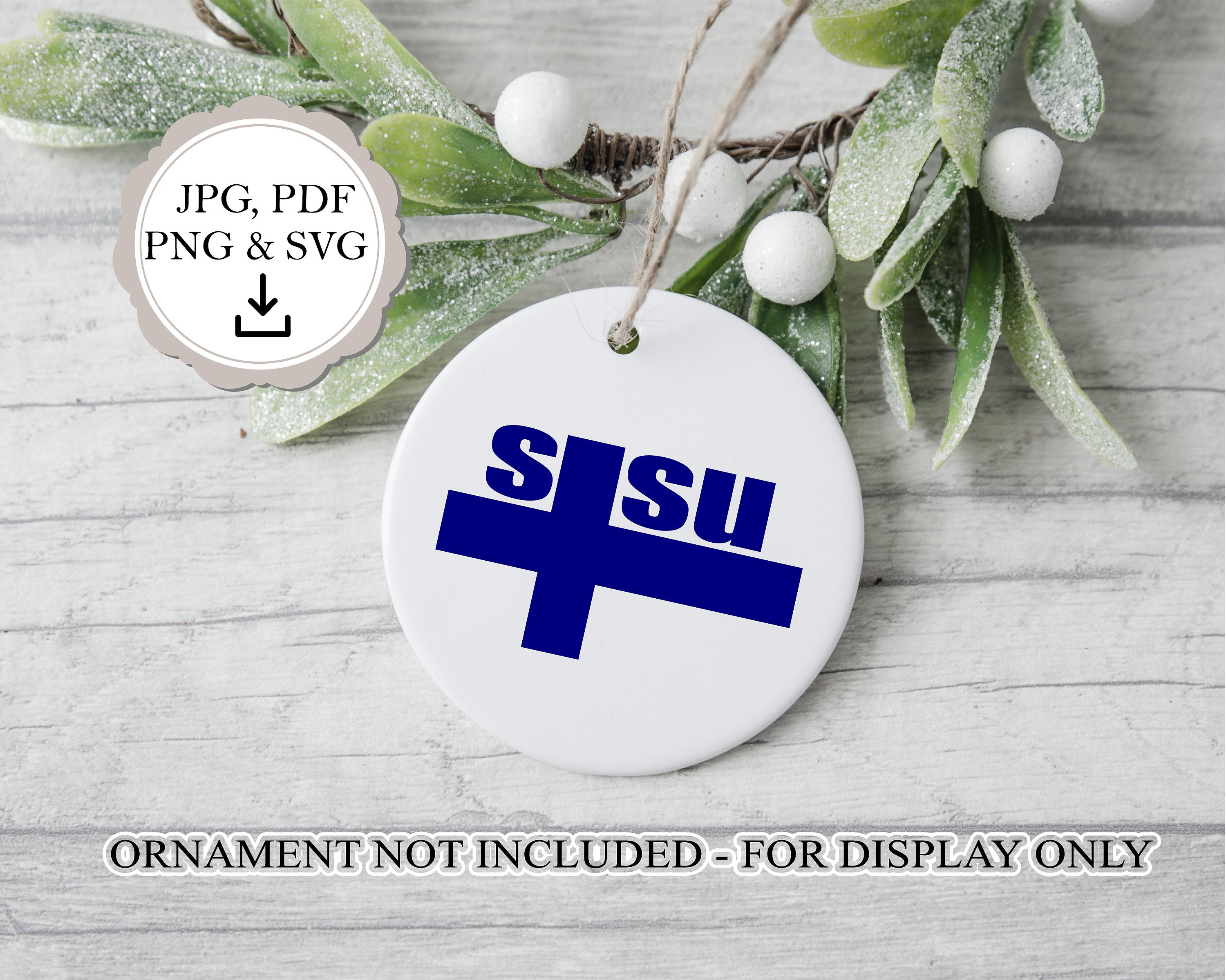 SISU Finland Flag Finnish Courage & Perseverance PNG SVG instant ...