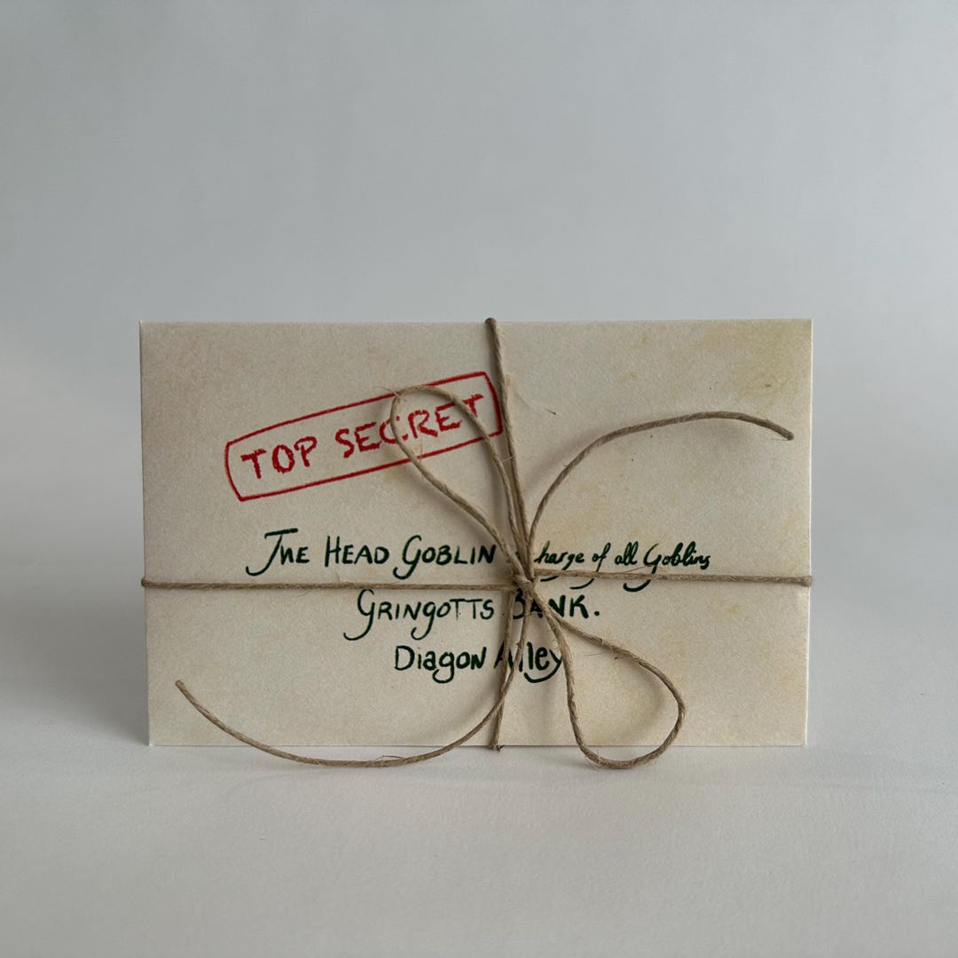 Letter From the Director to the Goblin Leader - Etsy